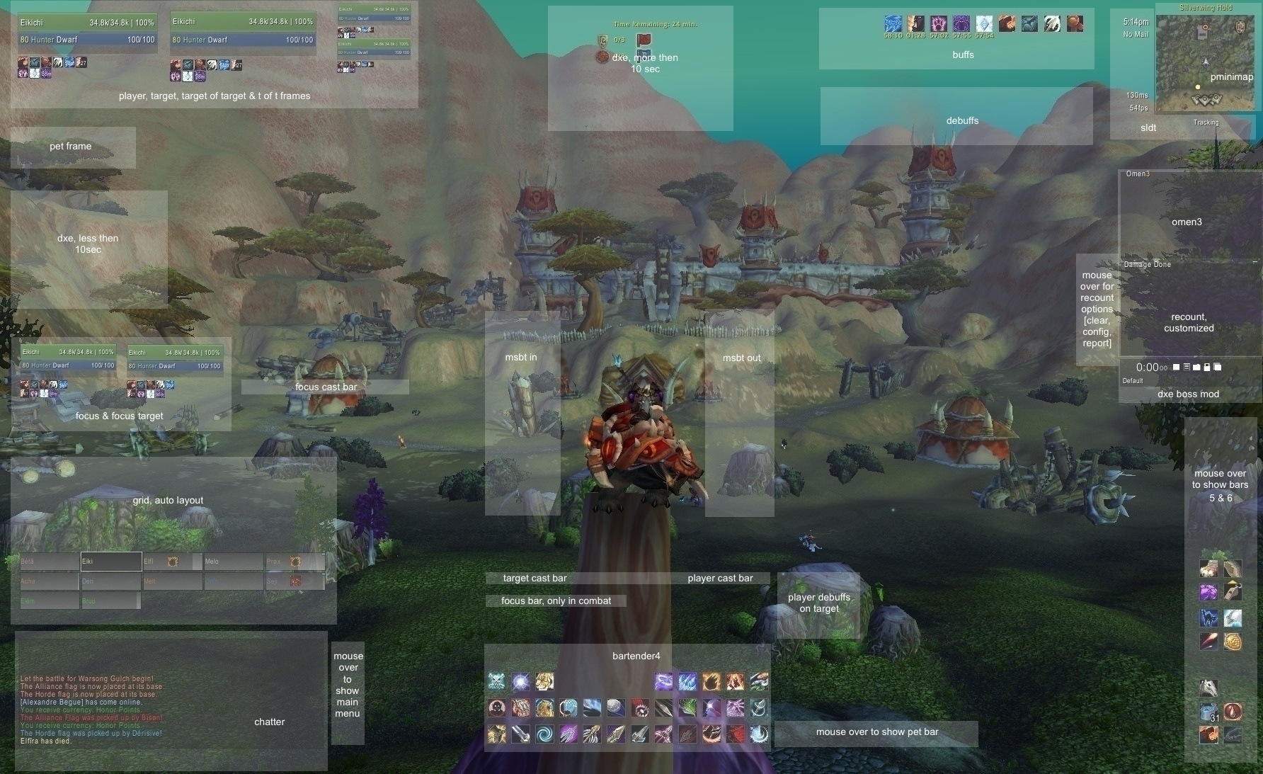 toroko's UI : Minimalistic Compilations : World of Warcraft AddOns