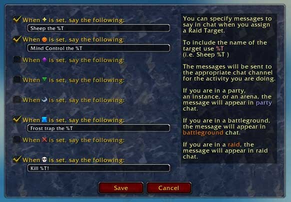 Daemon Raid Targets : Raid Mods : World of Warcraft AddOns