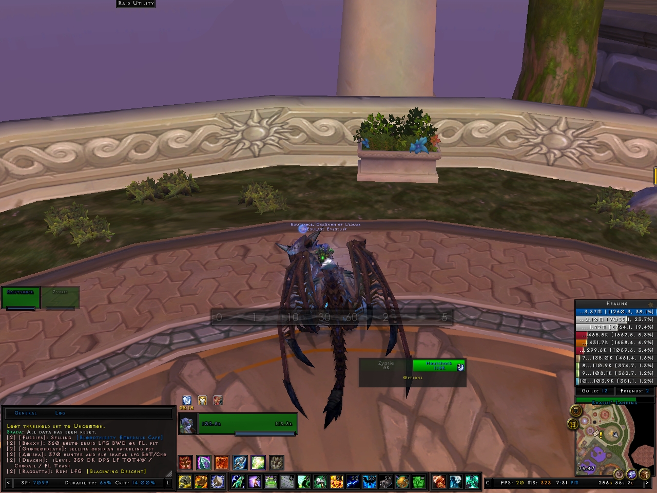 Hautshock's Simplified Healing UI : Healer Compilations : World of ...