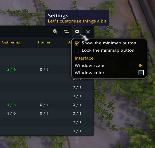 WeeklyKnowledge : TradeSkill Mods : World of Warcraft AddOns
