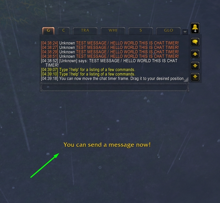 ChatTimer 3.3.5 : Chat Mods : World of Warcraft AddOns