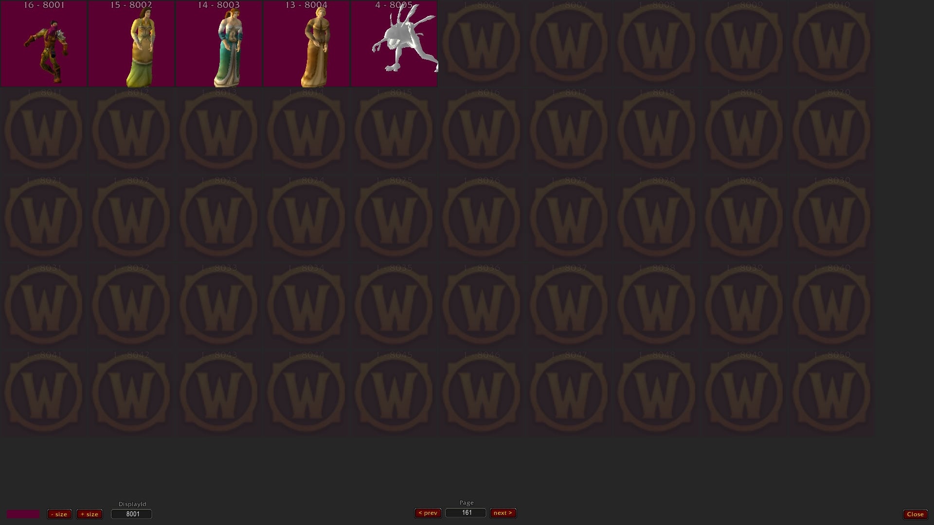 rIngameModelViewer : Miscellaneous : World of Warcraft AddOns