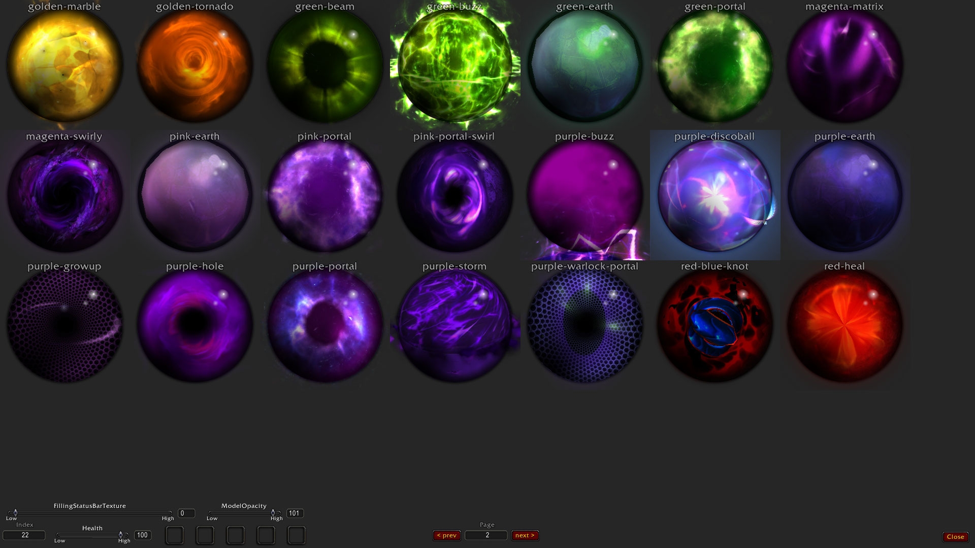 rOrbTemplate : Libraries : World of Warcraft AddOns