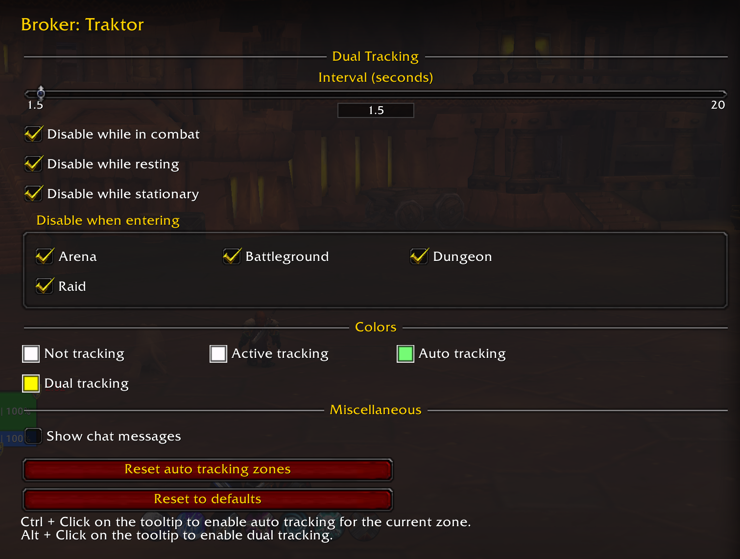 Broker Traktor : Classic - General : World of Warcraft AddOns
