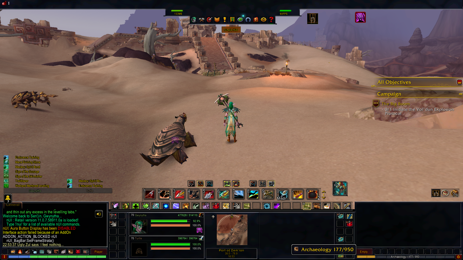 nUI : TrackerBar [Archaeology] : nUI: Enhancements : World of Warcraft ...