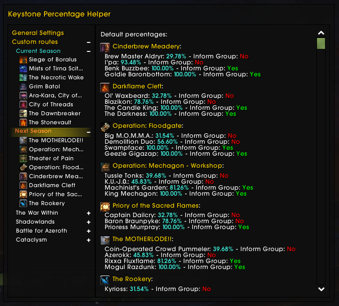 Keystone Polaris : Miscellaneous : World of Warcraft AddOns