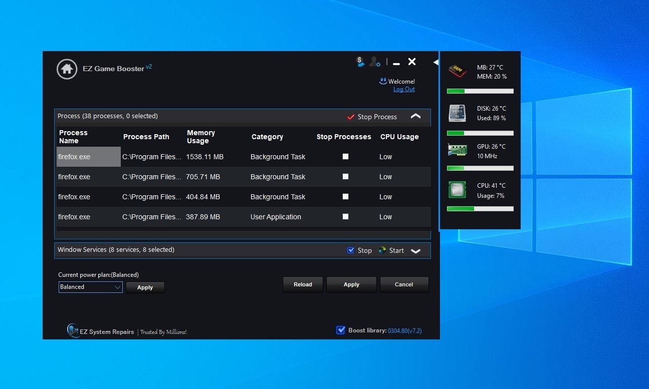 EZ Game Booster : WoW Tools & Utilities : World of Warcraft AddOns