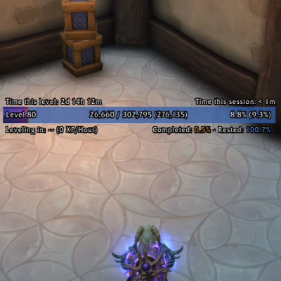 Easy Experience Bar : Character Advancement : World of Warcraft AddOns