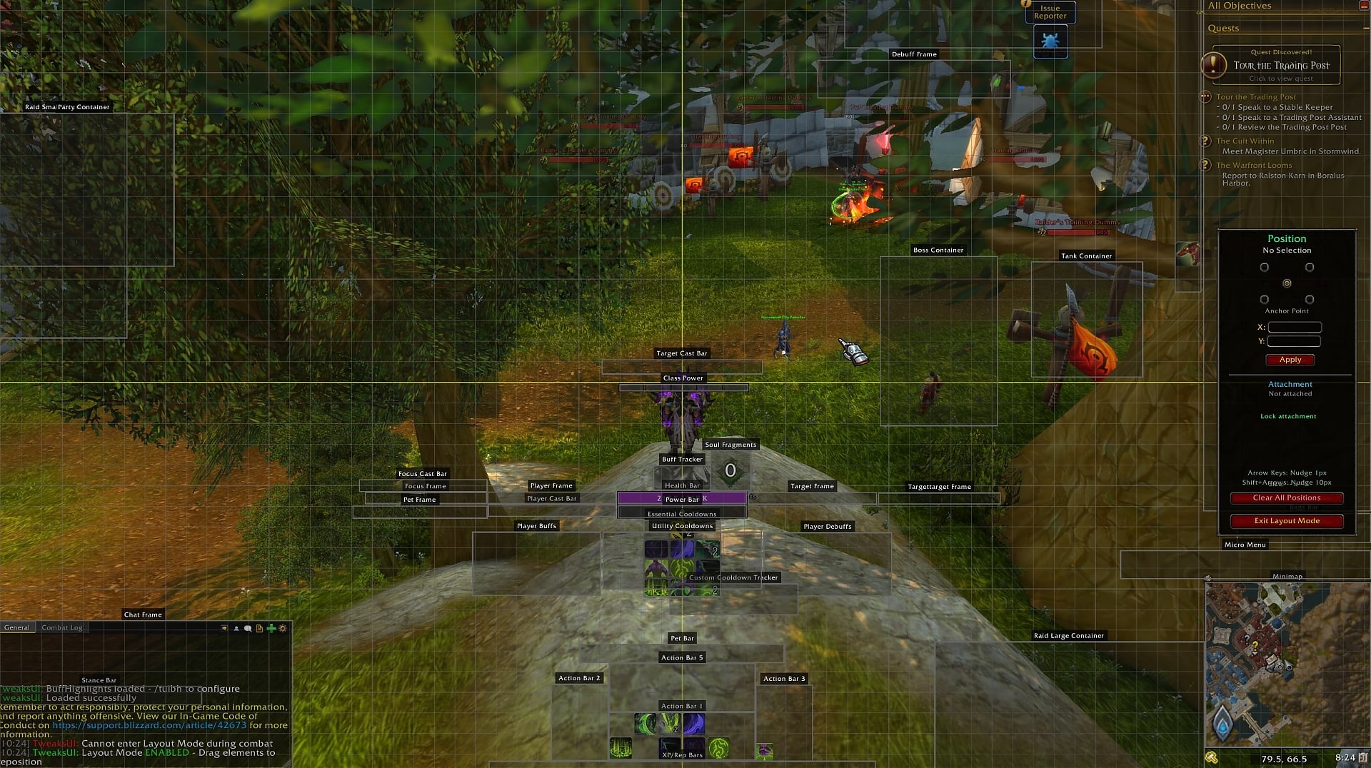 Tweaks:UI : Action Bar Mods : World of Warcraft AddOns